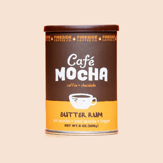 Butter Rum Instant Cafe Mocha – Fireside Coffee Co.