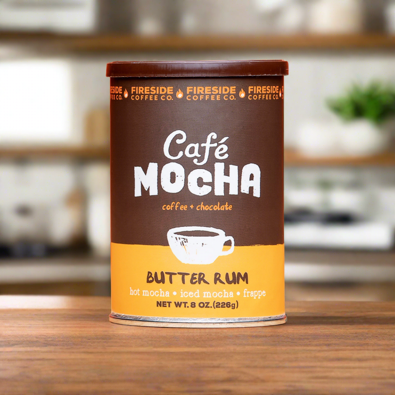 Butter Rum Instant Cafe Mocha – Fireside Coffee Co.