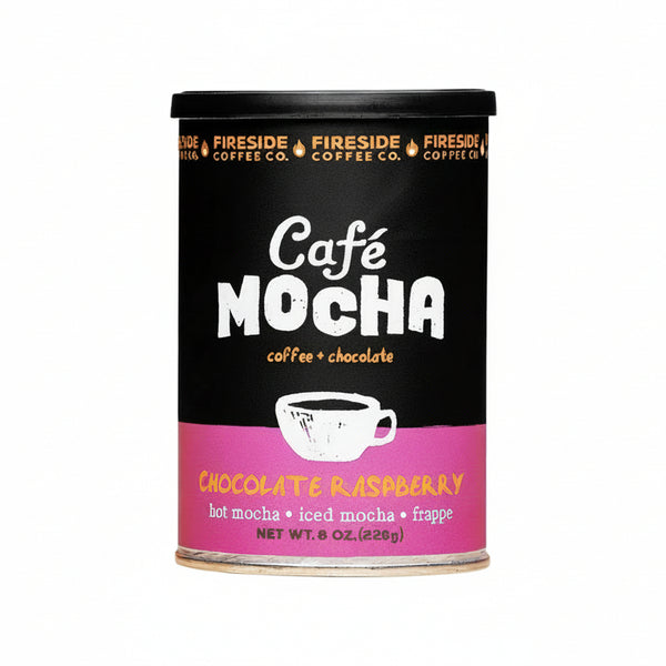 Chocolate Raspberry Cafe Mocha – Fireside Coffee Co.