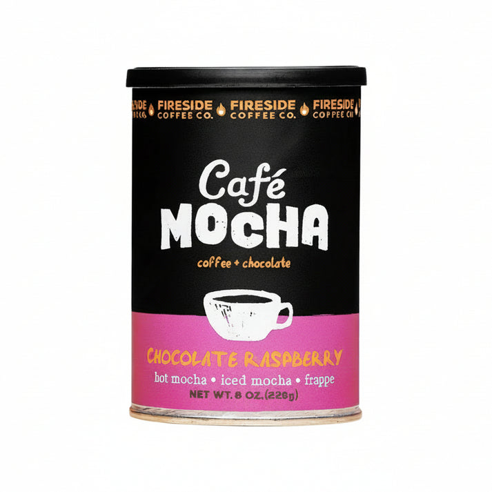 Chocolate Raspberry Cafe Mocha – Fireside Coffee Co.