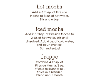 Chocolate Covered Cherry Cafe Mocha – Fireside Coffee Co.